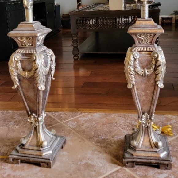 Vintage Style Lamps | Art | Antique Bronze Color Lamps | Poshmark